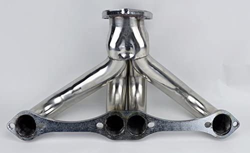 Chevy Small Block SB V8 Stainless Hugger Headers 262 265 283 305 327 ...