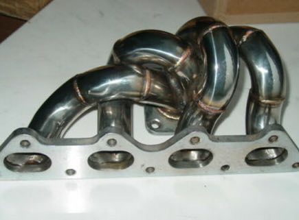 UPGRADED 2MM Turbo Manifold For 4G63 DSM Eclipse Talon TD05 1G 2G ...